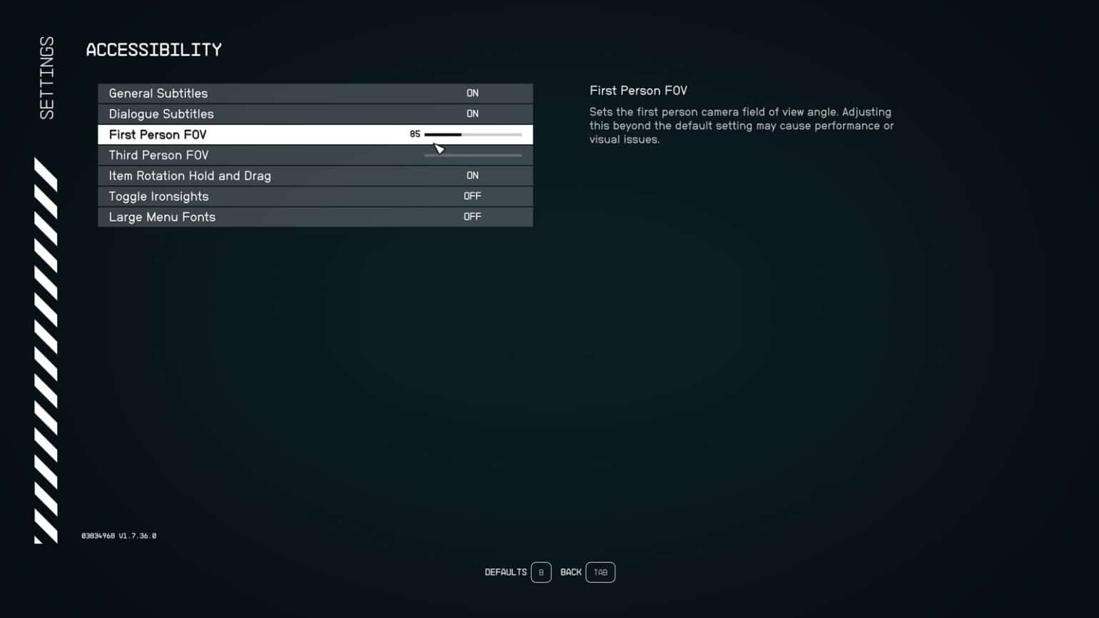 A Tiny Starfield Update Adds Official FOV Slider Support | News Ledge
